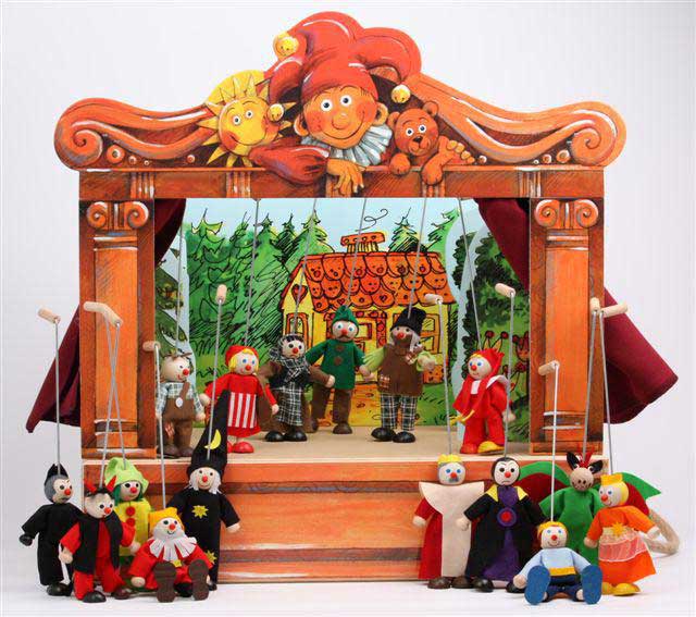 Tеатр кукол Семейный Maxi купить на сайте dolls-puppets.com, TGE02 ...
